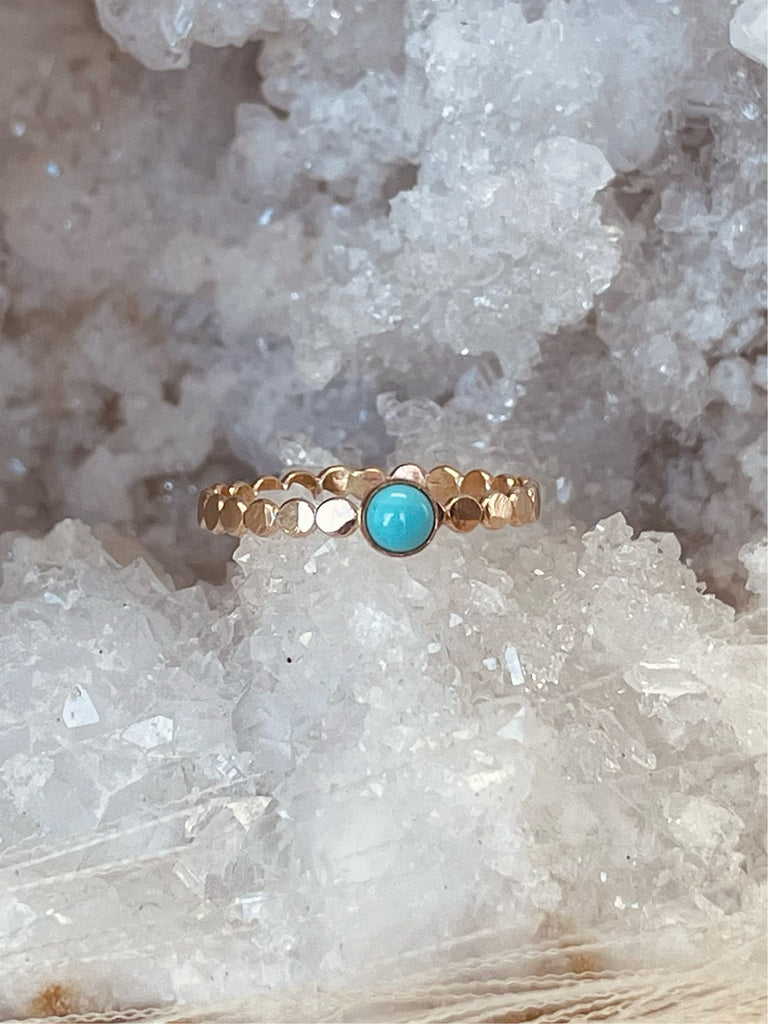 Sandra Beaded Bezel Ring (Small) – Marie Handmade